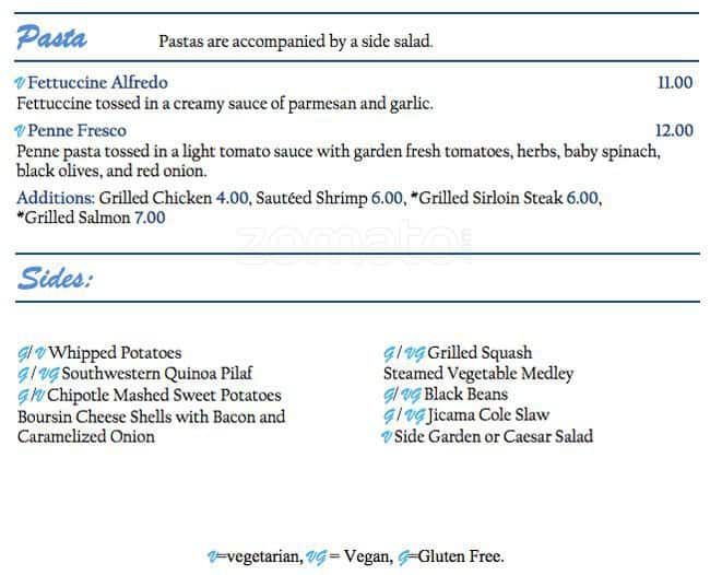 Menu at Hilton Austin Airport pub & bar, Austin, Hotel Dr