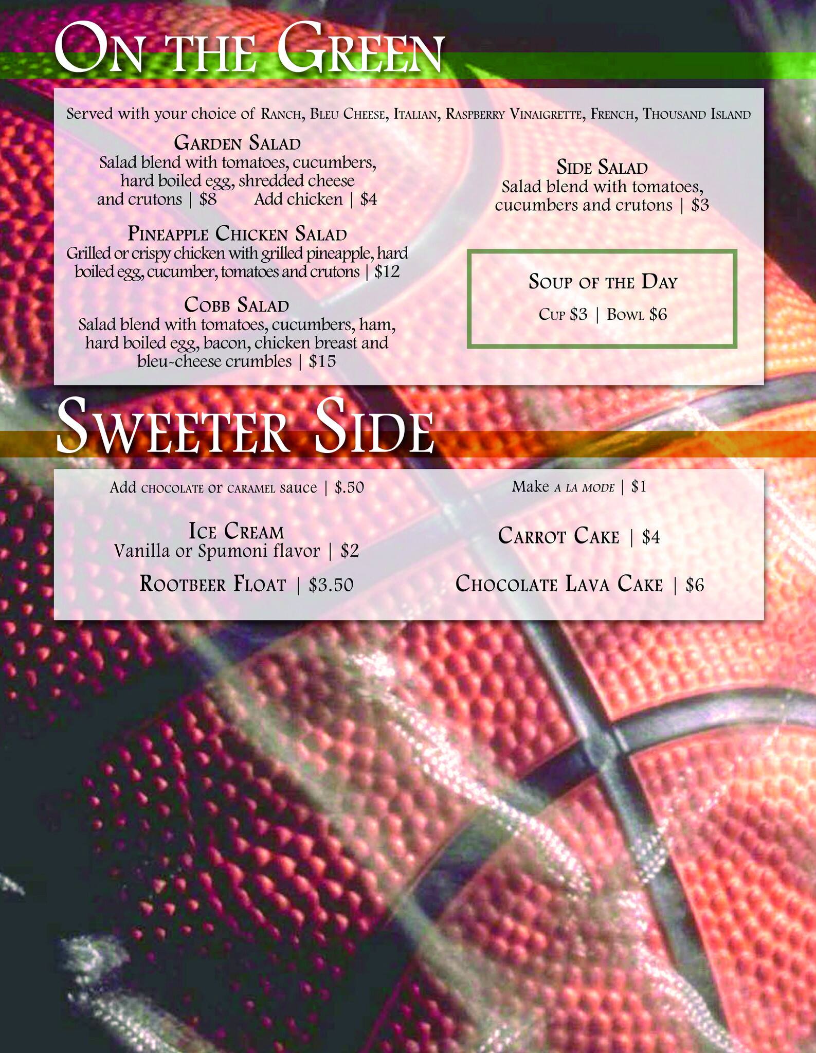 Menu at 19th Hole Grill pub & bar, Bozeman