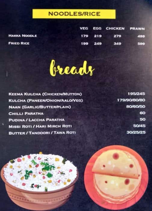 Menu at The Cask Cafe And Bar, Nainital