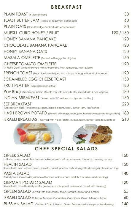 Kitchen Cafe Roof Top Restaurant Menu - Zomato