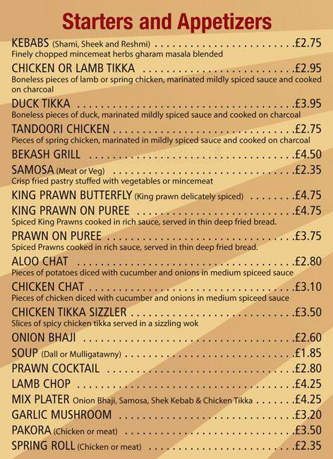 Bekash Menu, Menu for Bekash, Romford, London - Zomato UK