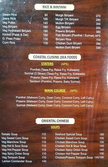 Menu at The Boss, Pimpri-Chinchwad, Hotel Eagle Executive