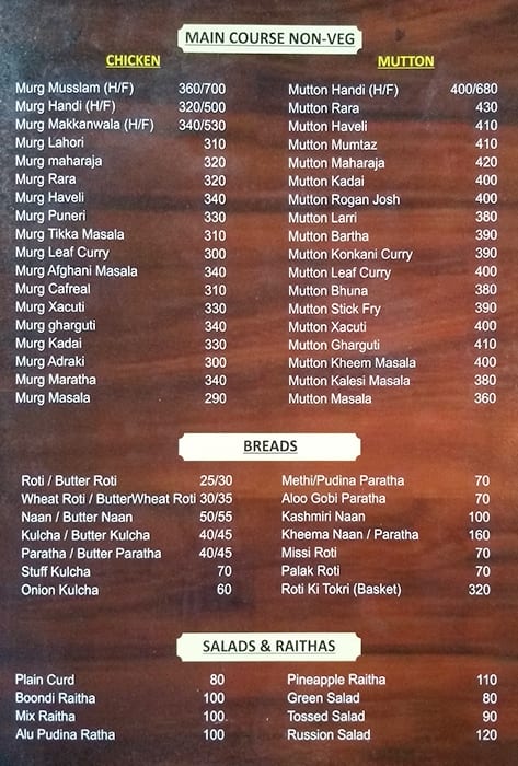 Menu at The Boss, Pimpri-Chinchwad, Hotel Eagle Executive