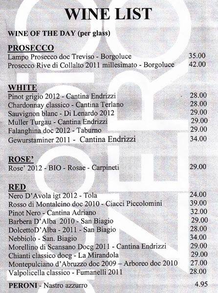 Doppio Zero Menu, Menu for Doppio Zero, North City, Dublin - Zomato Ireland