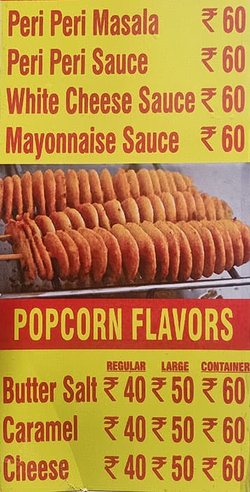 Menu of Magic Corn, Mira Road, Mumbai
