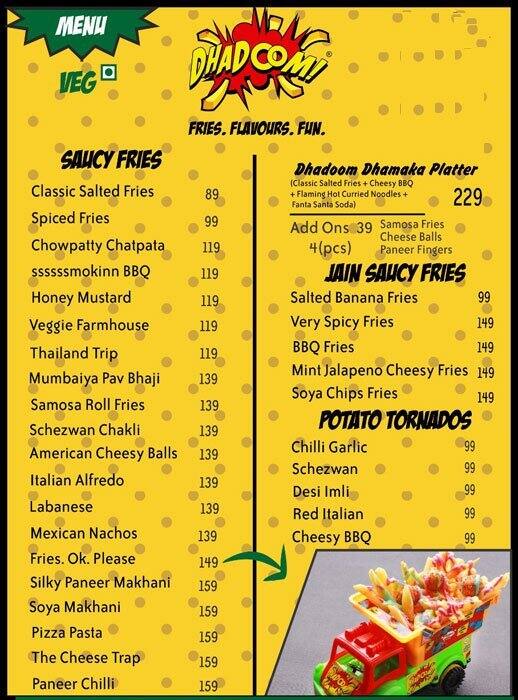 Dhadoom Menu, Menu for Dhadoom, Mulund West, Mumbai - Zomato