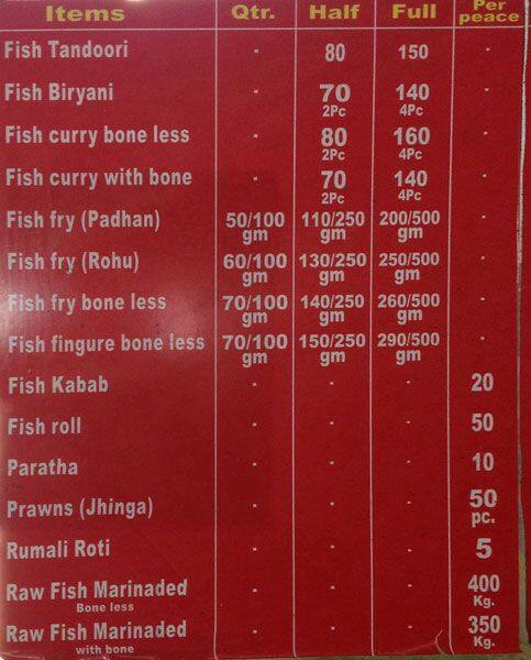 Menu at Fresh N Frozen, Lucknow, Meena Market