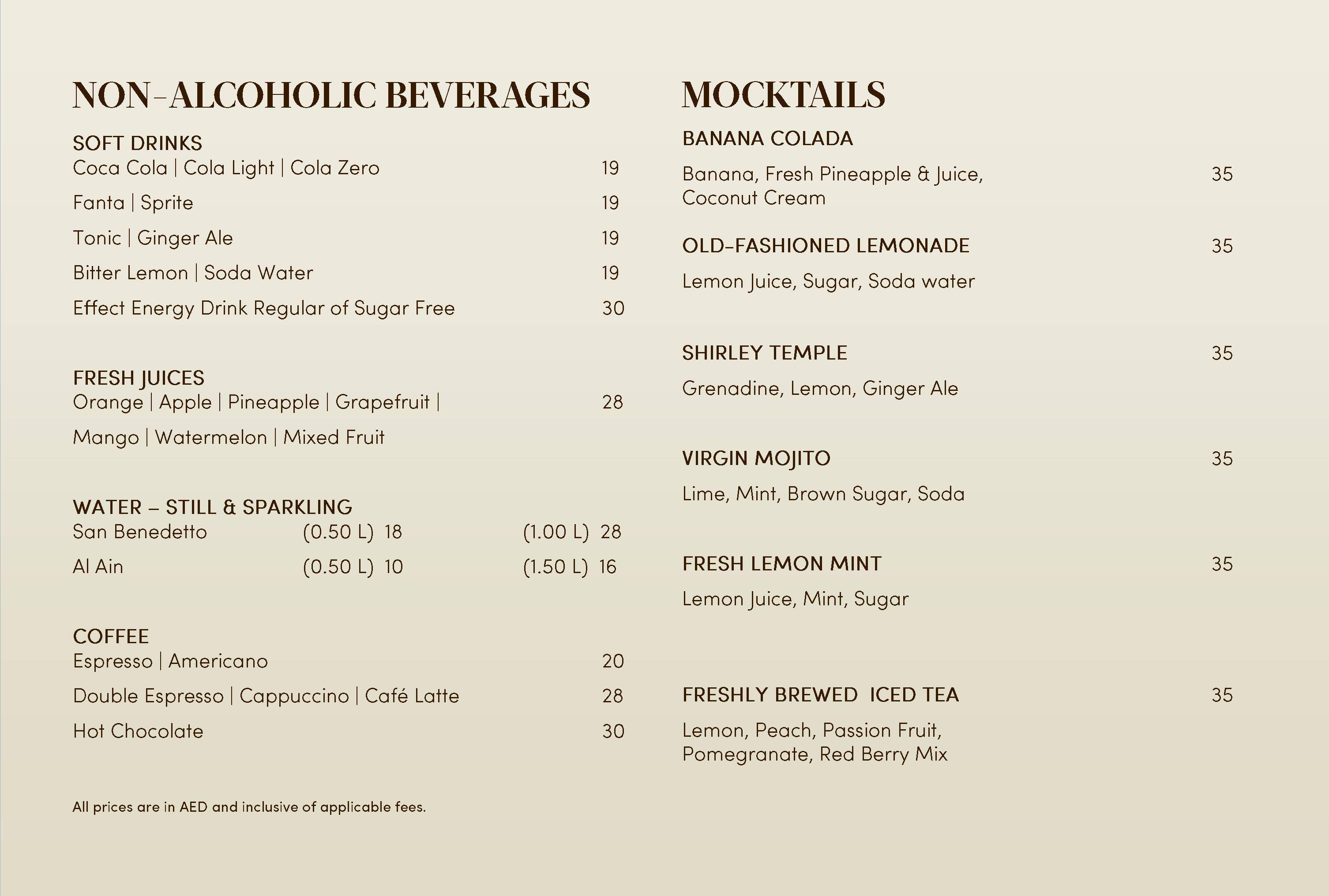 Al Shorfa - Ajman Saray Menu, Menu for Al Shorfa - Ajman Saray, Ajman ...