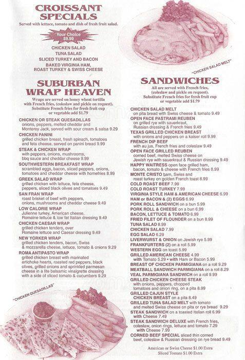 Suburban Diner, Langhorne, Bucks County - Urbanspoon/Zomato