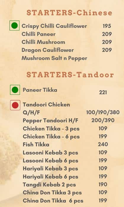 Menu at Al Safa Multi Cuisine Restaurant, Chennai, 18