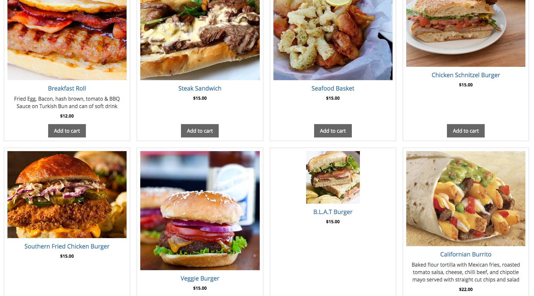 Menu at Rendeavous Restaurant & Bar, Point Cook