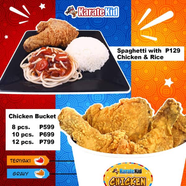 Menu at Karate Kid restaurant, Quezon City, SM City North EDSA