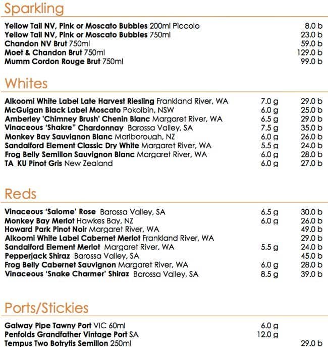 Menu at High Wycombe Tavern restaurant, High Wycombe