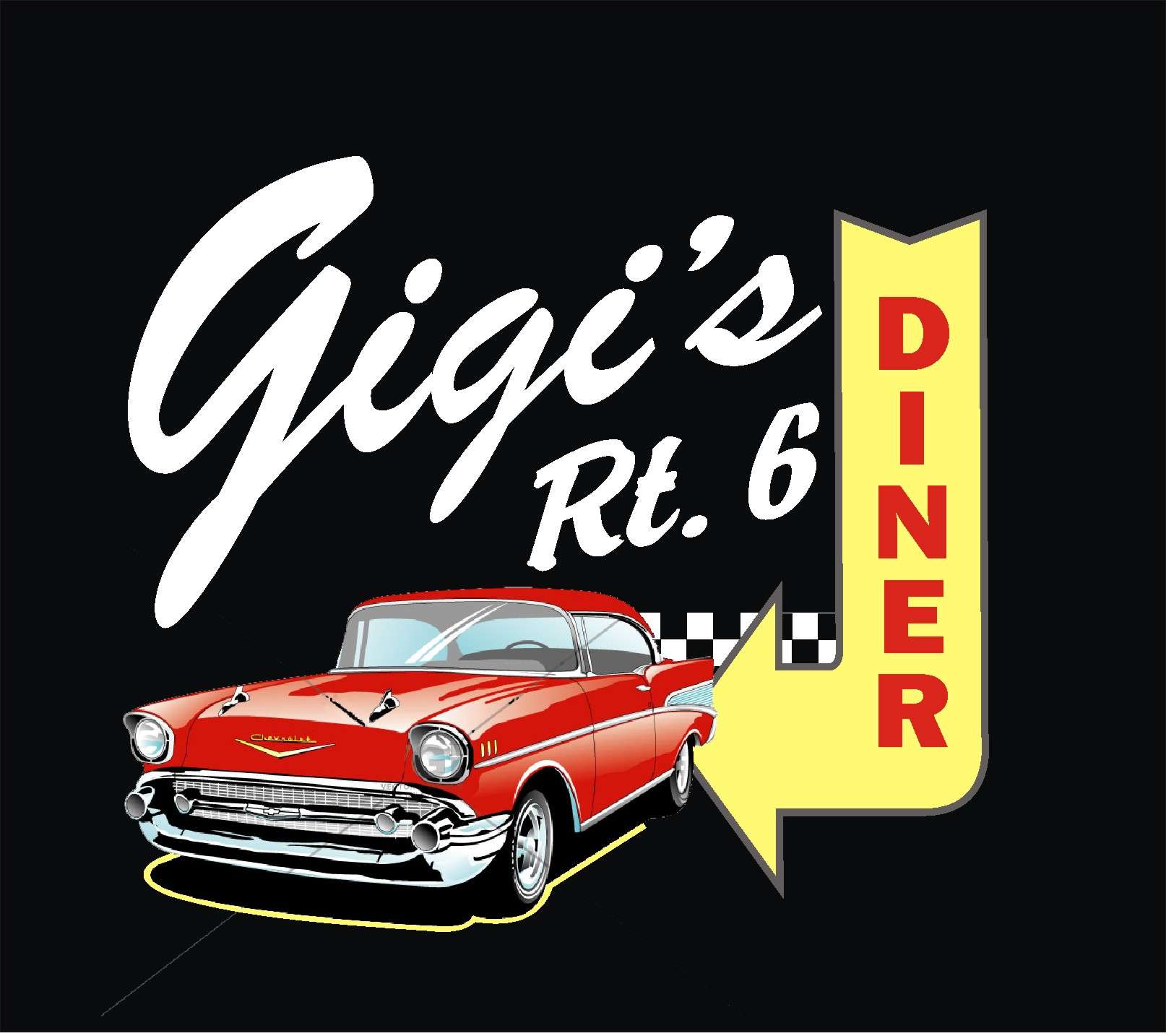 Menu at Gigi's Route 6 Diner restaurant, Corry