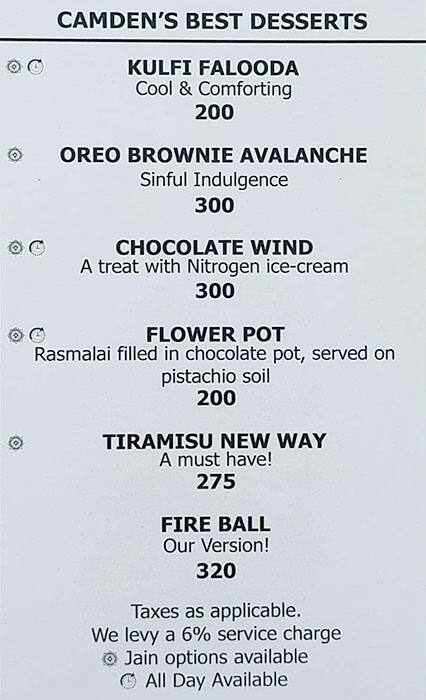 Menu of The London Curry House - The Royale Senate Hotel, Race Course ...