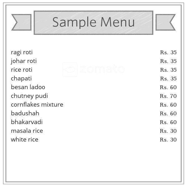 Halli Mane Rotti Menu, Menu for Halli Mane Rotti, Indiranagar ...