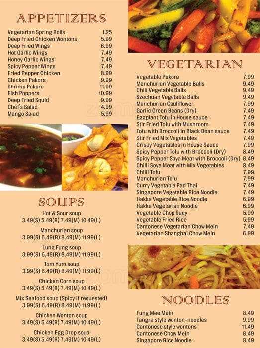 Hakka Fusion Menu, Menu de Hakka Fusion, Pickering, Toronto ...