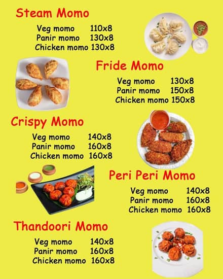 Menu of MS Momos, Uppal, Secunderabad