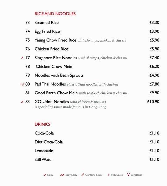 Menu At The Good Earth Fast Food London 81 Ridgway Menu At The Good Earth Fast Food London 81 Ridgway