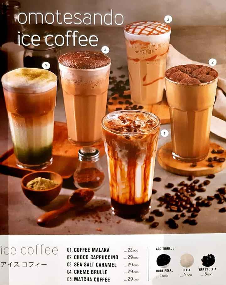 Menu at Beatrice Quarters restaurant, Jakarta, PIK Avenue Mall