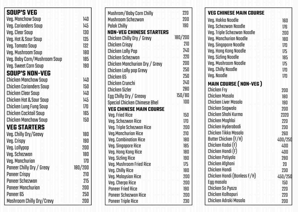 Menu of Bangar's Kitchen, Wagle Estate, Thane West, Thane