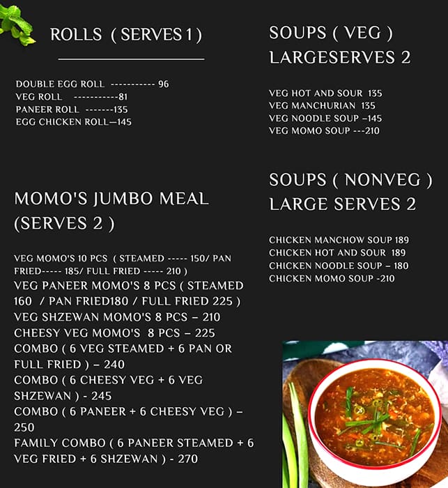 Menu of Miraj & Co, Vasai, Mumbai