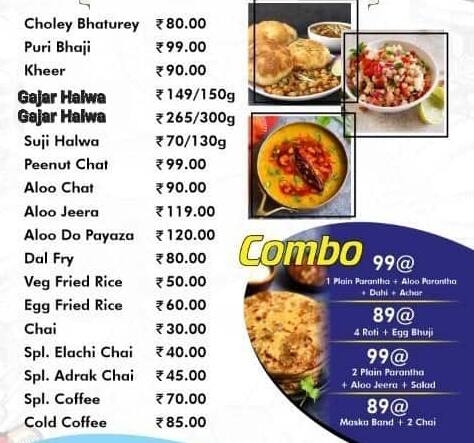 Menu at The Sister's Kitchen, Dehradun