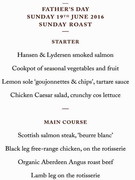 Menu at The Bar, London, The Dorchester