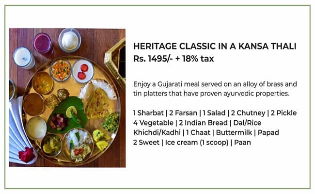 Menu of Agashiye - The House Of MG, Lal Darwaja, Ahmedabad