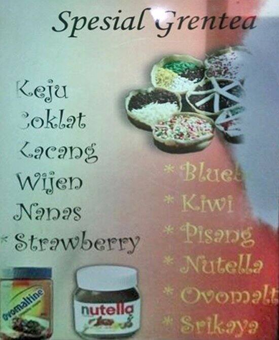 Menu at Martabak Mini restaurant, West Jakarta, Jl. Muwardi II No.15 8