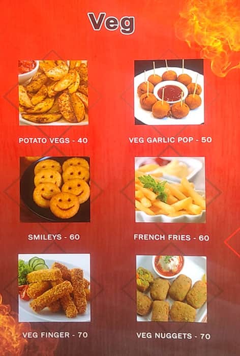 Menu of Zam Zam Shawarma, Periyar, Madurai