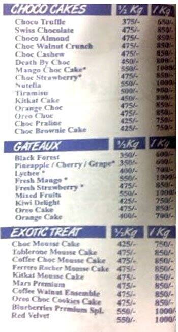 Blueberries Menu, Menu for Blueberries, Chembur, Mumbai - Zomato