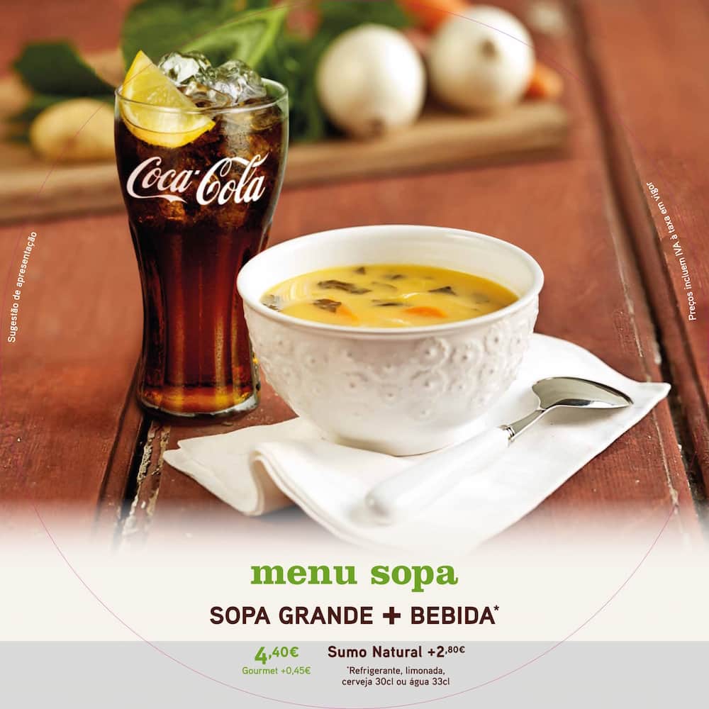 Menu at Loja das Sopas restaurant, Oeiras, Av. António Bernardo Cabral ...