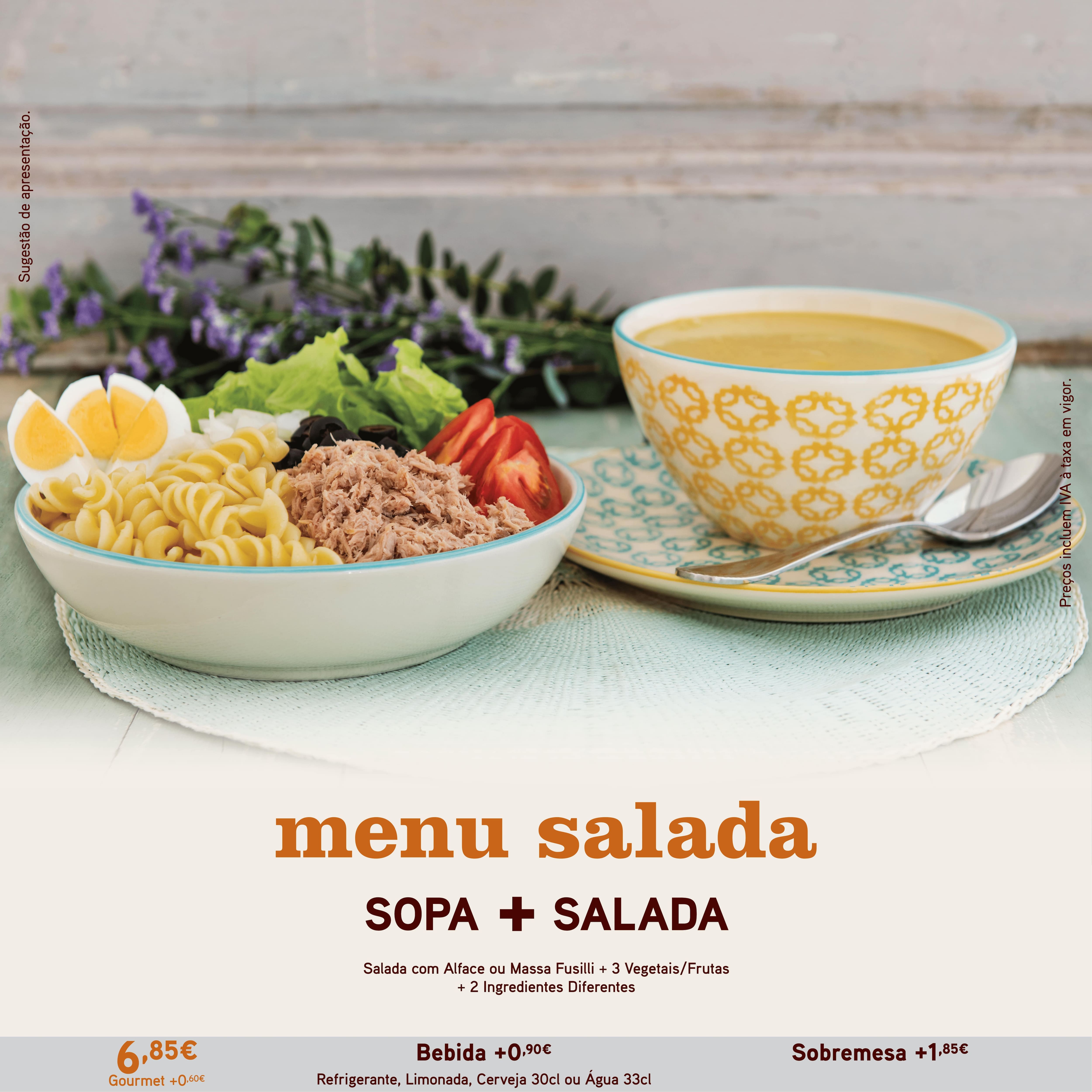 Menu em Loja das Sopas, Rio de Mouro, C. C. Fórum Sintra