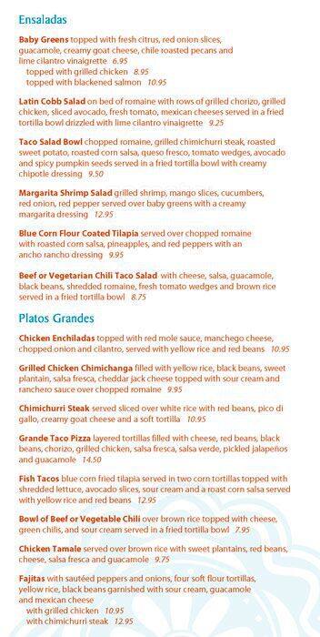 Menu at Cafe America, Doylestown, 1 W Court St