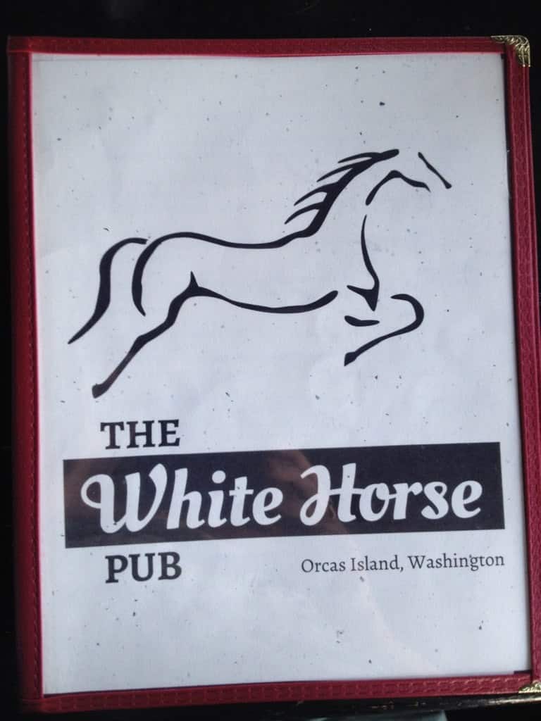 White Horse Pub Menu, Menu for White Horse Pub, Orcas Island ...