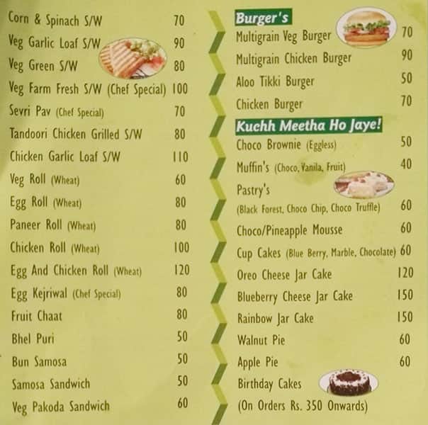 Menu at Office Cafe, Noida, 12A Ground Floor