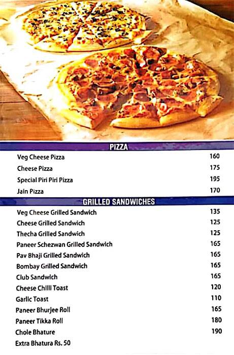 Menu at Home Sweet Home Bakery, Aurangabad