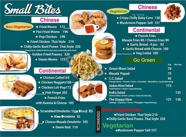 Scoop Menu, Menu podniku Scoop, New Market Area, Kolkata - Zomato