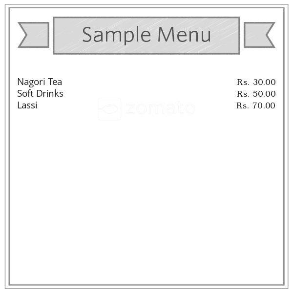 Menu of Nagori Tea, Borivali West, Mumbai
