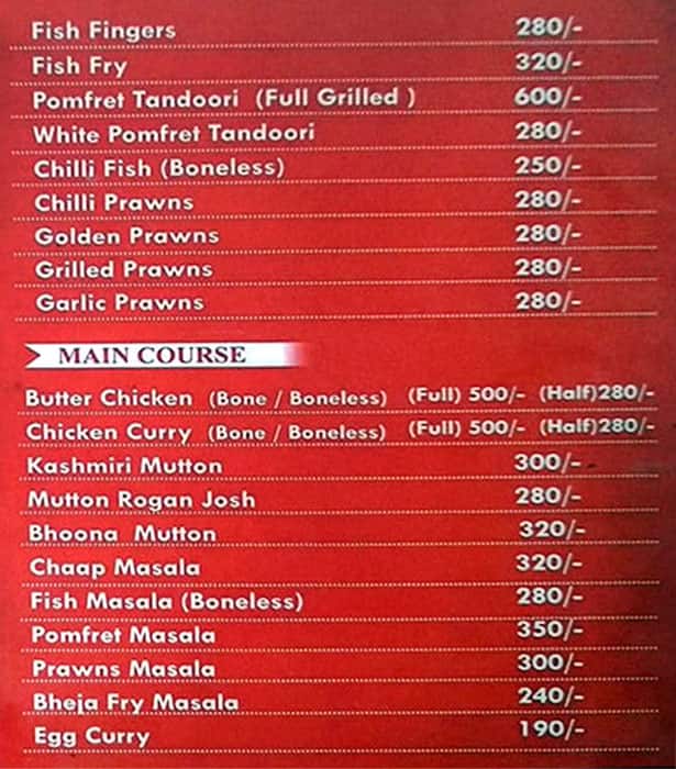 Menu at Goodluck Chicken Hub, Ahmedabad, Saket 1