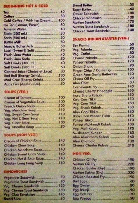 R.K. Premier Menu, Menu for R.K. Premier, Mira Road, Mumbai - Zomato