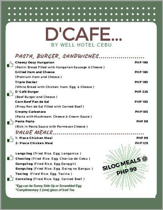 Double D Cafe Menu at Charli Willie blog