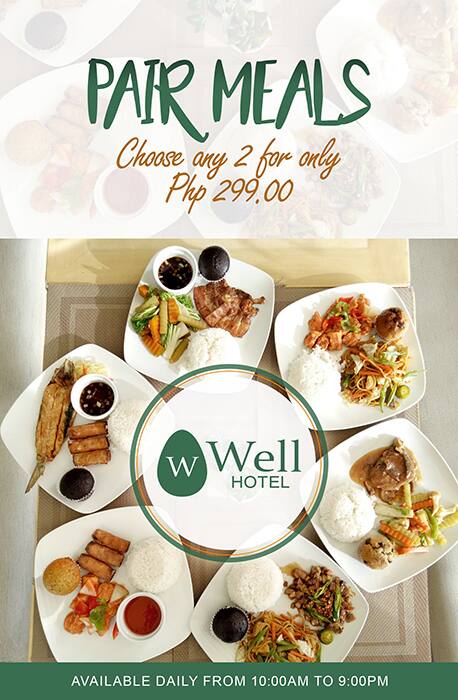 Menu at D' Cafe, Cebu City