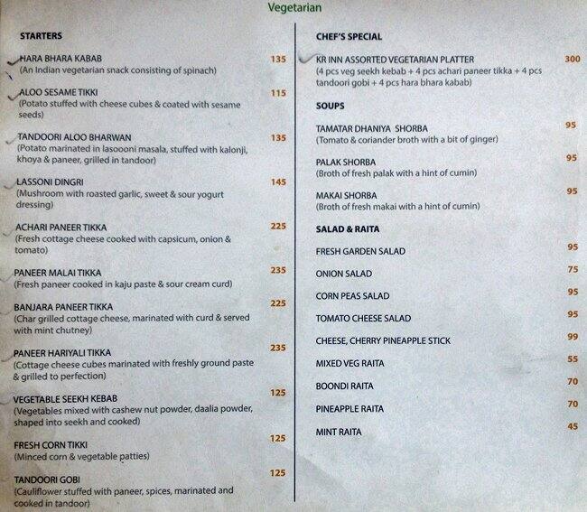 Menu at elixir - Restobar, Bengaluru
