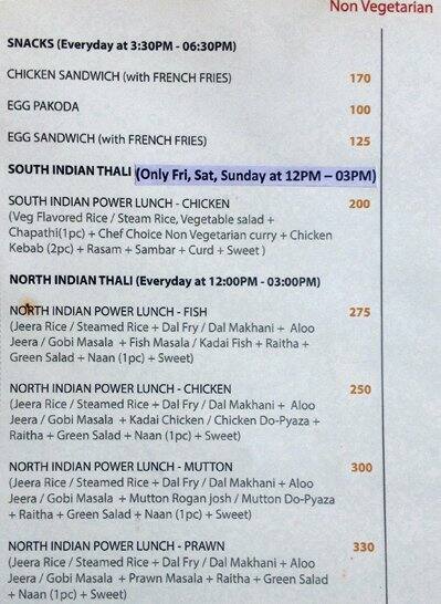 Menu at elixir - Restobar, Bengaluru