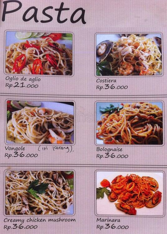 Menu at Station 21 Sizzling Steak steakhouse, South Jakarta