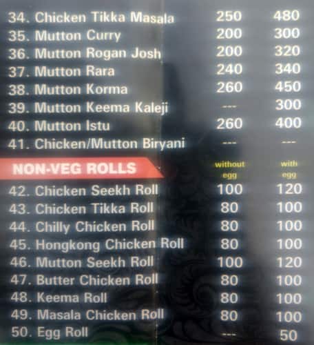 Menu at The Taste Factory, Faridabad