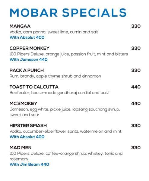 Monkey Bar Menu, Menu for Monkey Bar, Vasant Kunj, New Delhi - Zomato