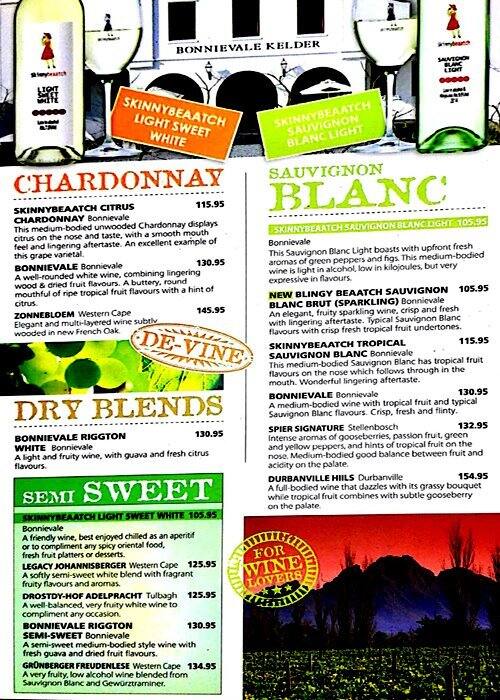 Dros Menu, Menu for Dros, Bellville, Cape Town - Zomato SA